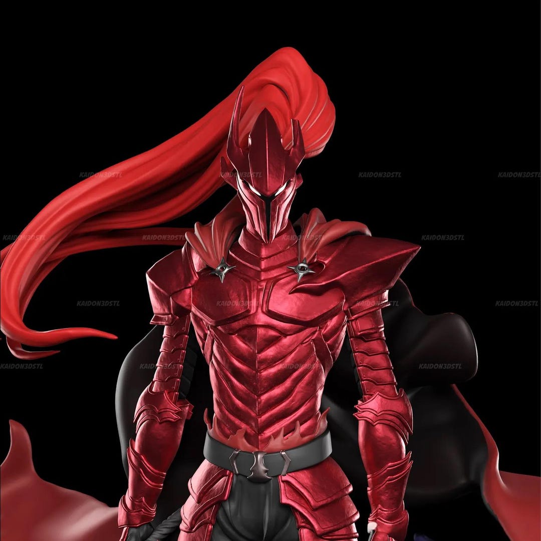 Igris Solo Leveling STL File - 3D Printable Commander Figurine, Blood ...