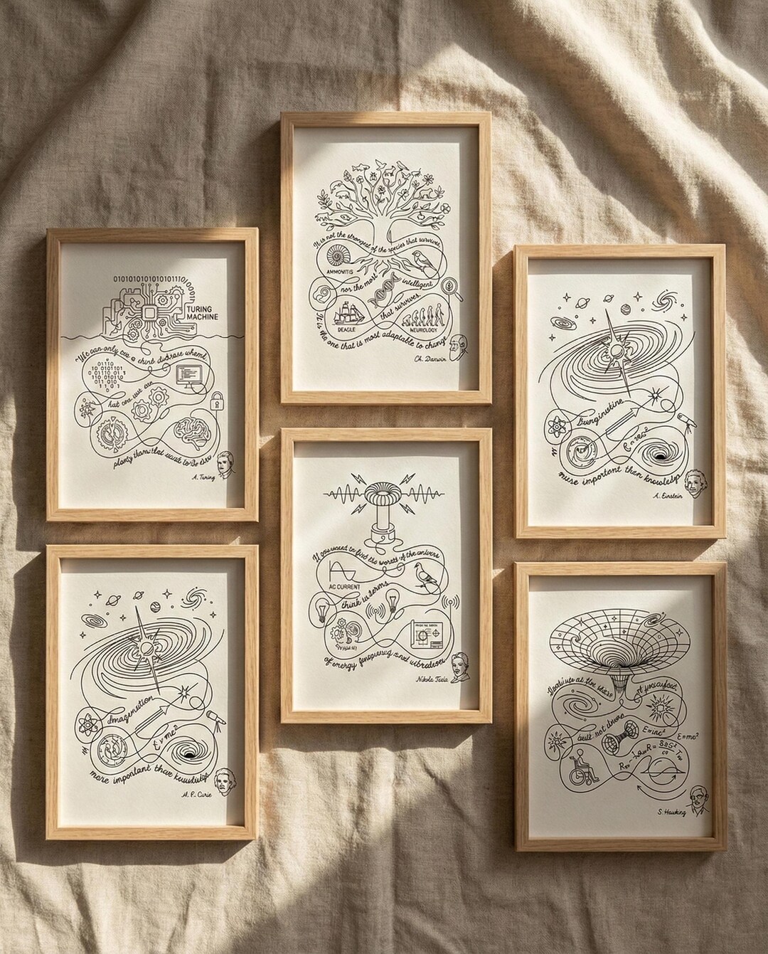 Inspirational Science Posters Printable Set | STEM Classroom Decor ...