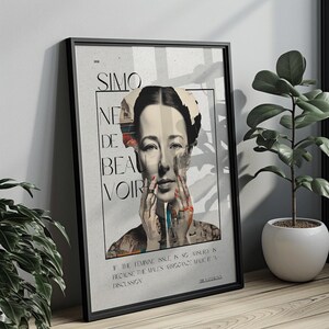 Famous Female Authors Poster Collage of 10, Feminist Quote Printable ...