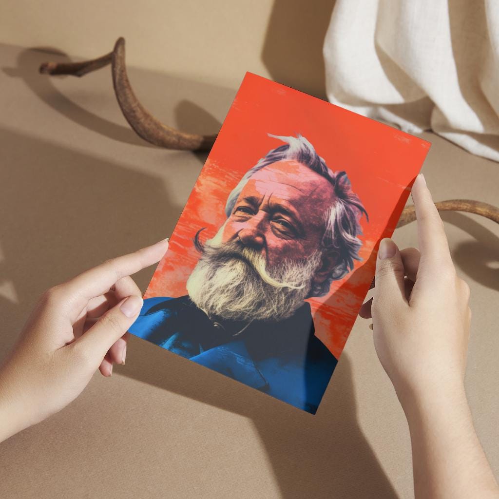 Great Authors Mega Pack of 60 , Literary Postcards Set, Famous Author ...