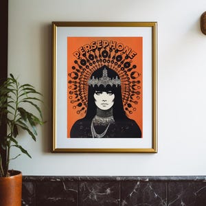 Greek Mythology Posters Set of 16, Ancient Greek Prints, Vibrant ...