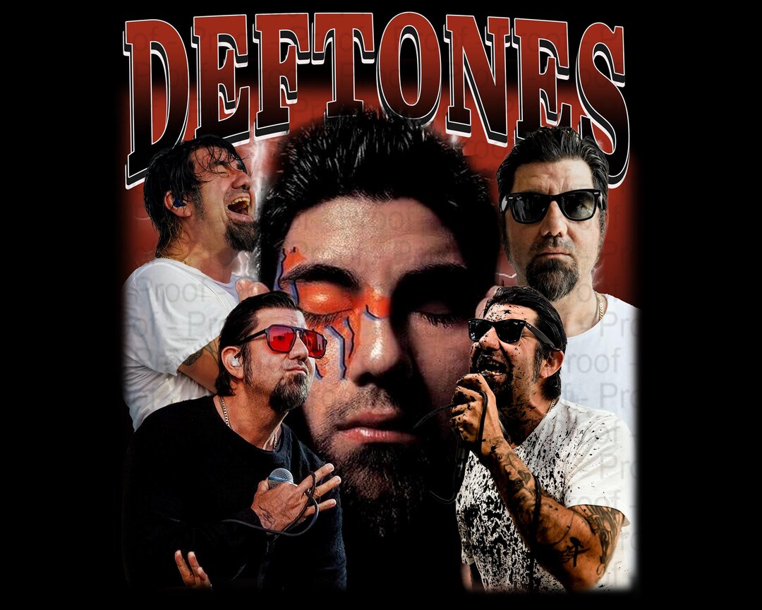 Deftones Tshirt PNG Design, Bootleg Tee, Instant Download and Ready to ...
