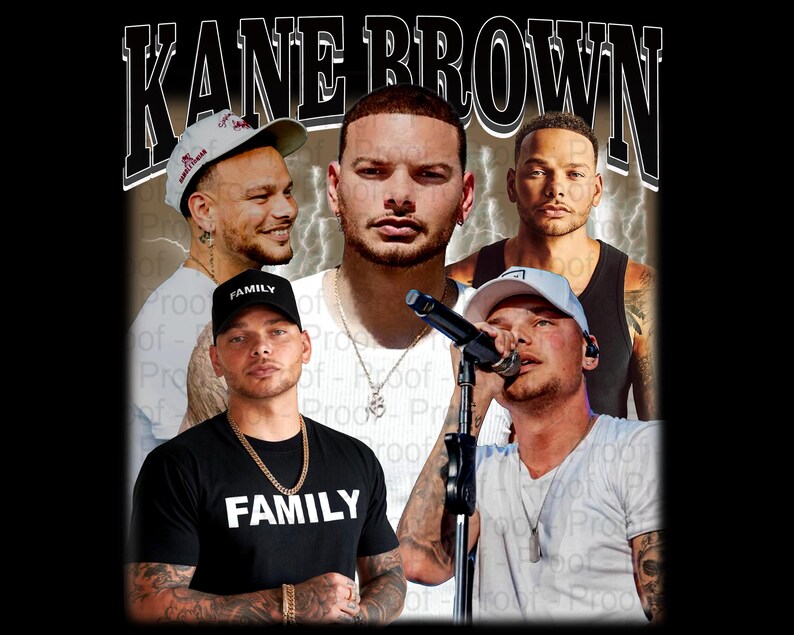 Kane Brown Tshirt PNG Design, Bootleg Tee, Instant Download and Ready ...
