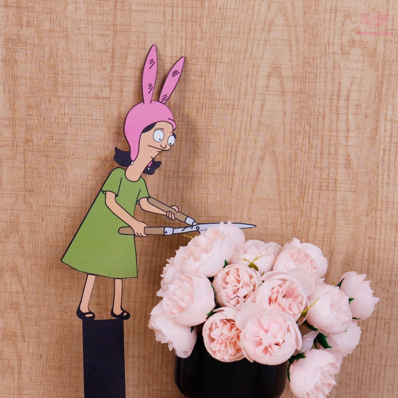 Bob's Burgers Garden Metal Stake,characters Garden Decor,gift for ...