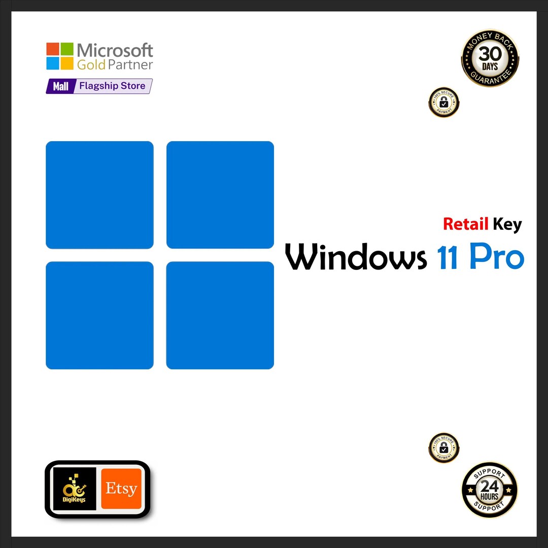 Windows 11 Pro Official Activation Key for for Lifetime 1 PC - Etsy