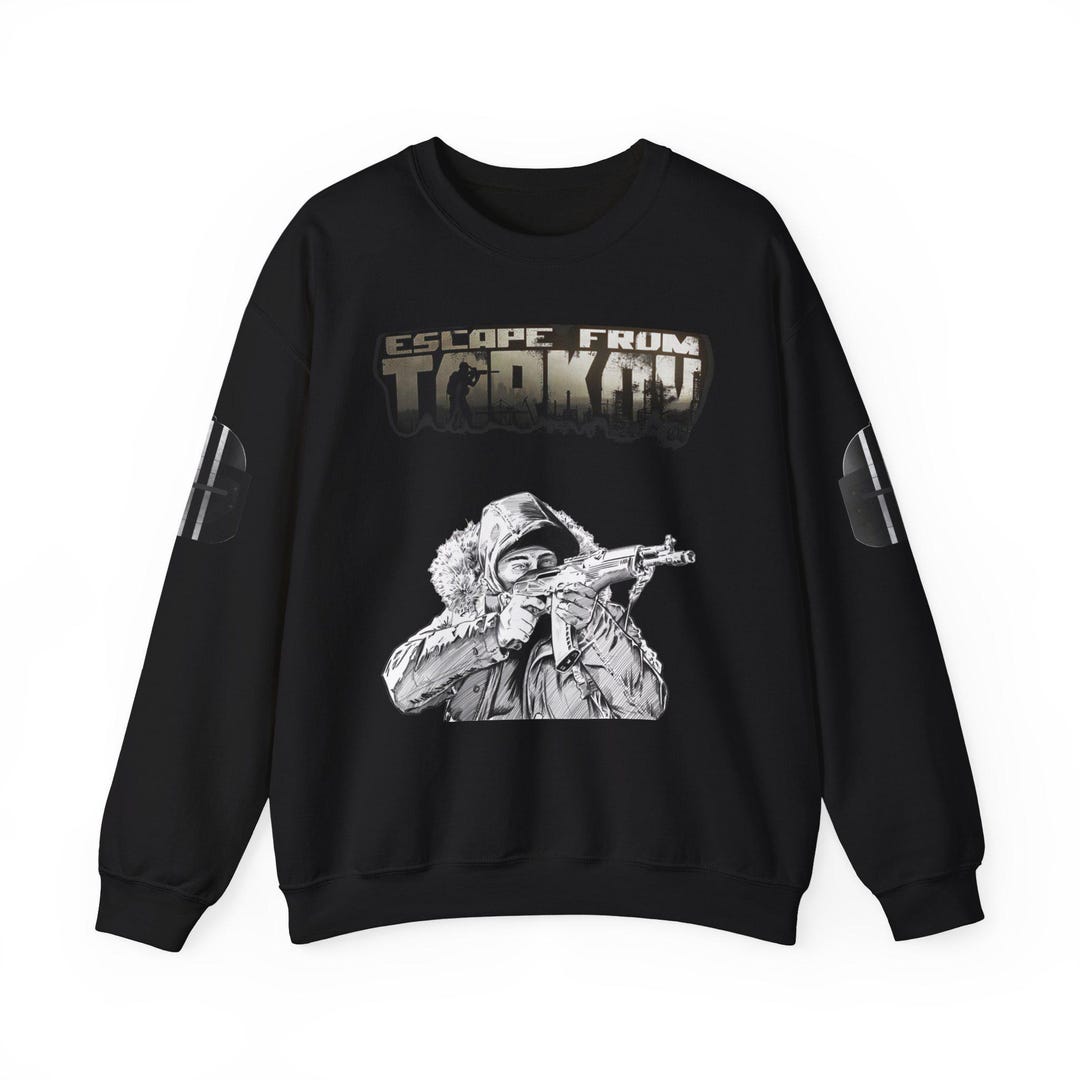 Escape From Tarkov Sweatshirt, Gamer Gift, Gaming Apparel, Video Game ...