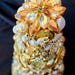 Handmade Jeweled Tree: Vintage Gold & Pearl Jewelry Decor - Etsy