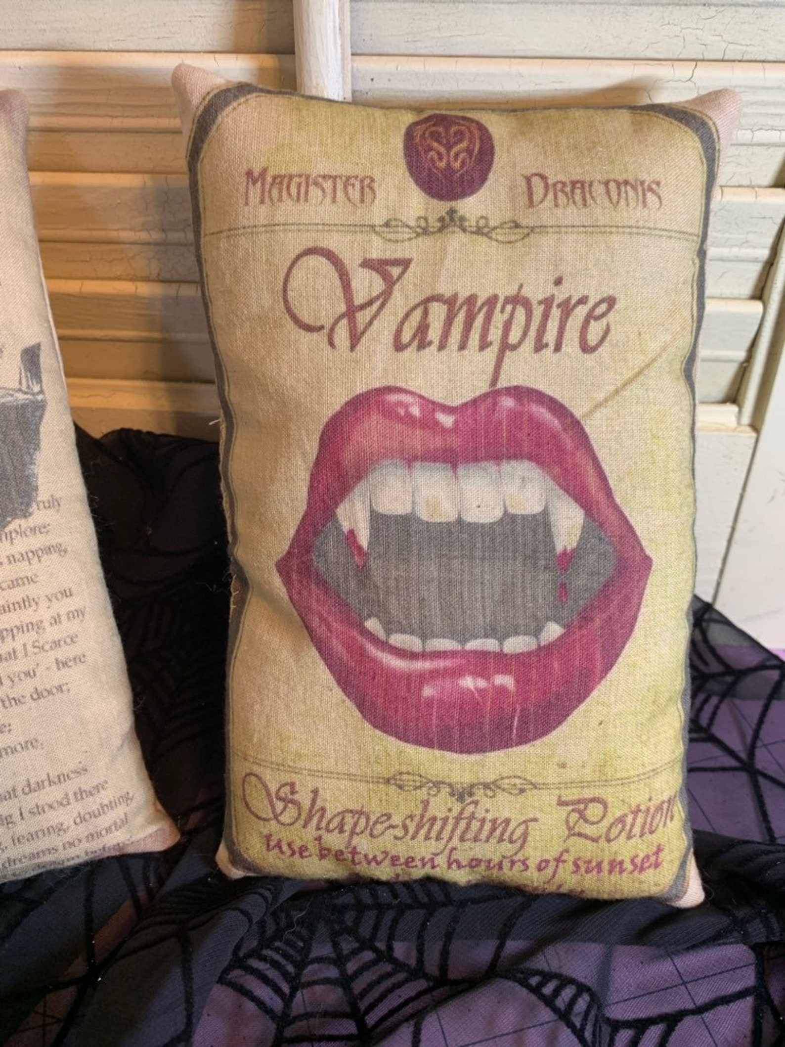 Set of 3 Primitive Advertising Vampire Shape Shifting Potion - Etsy