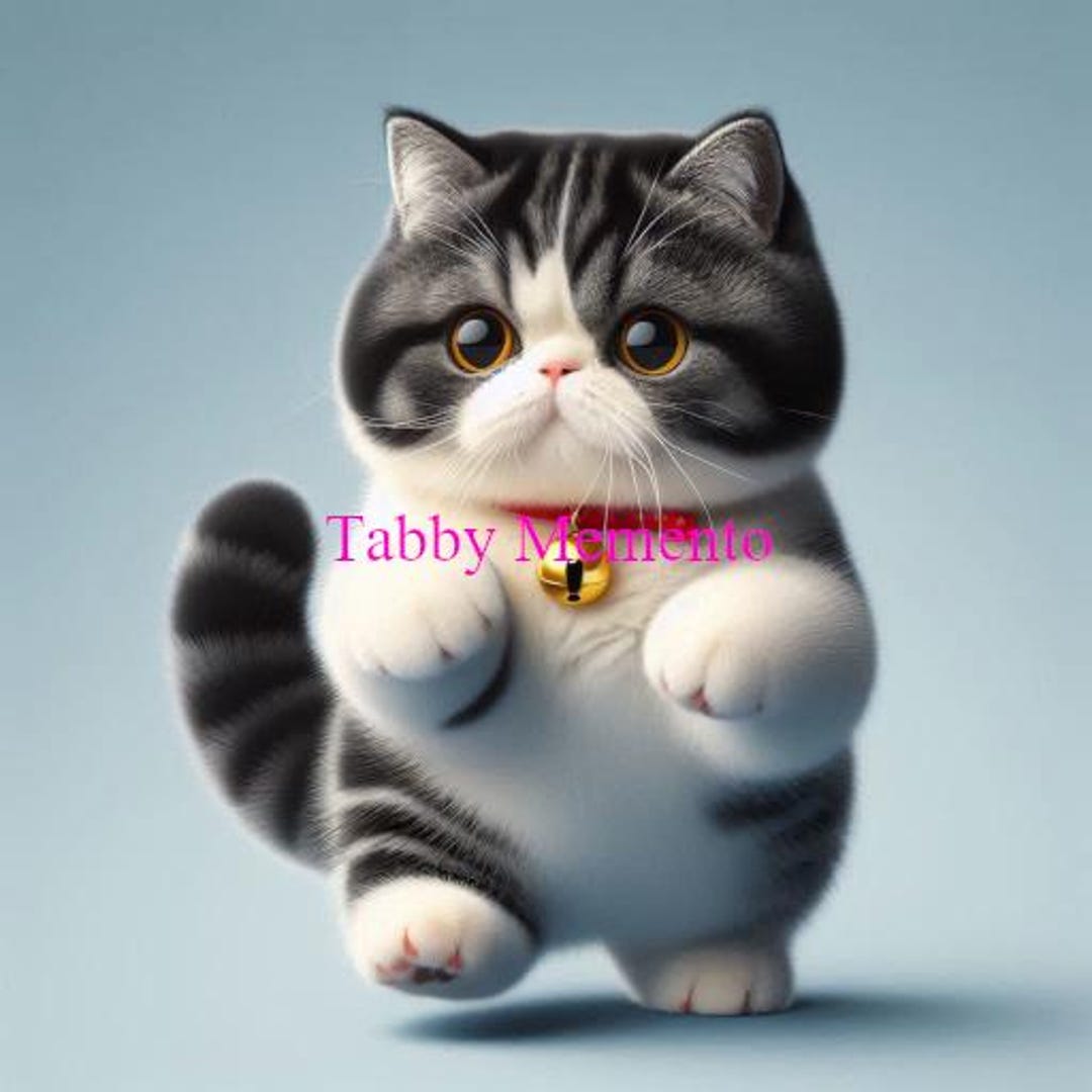 A Hi-resolution Image of Super Cute Tabby Exotic Short Hair Cat ...