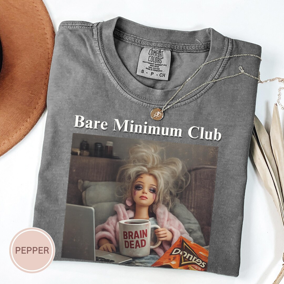 Distressed Doll Face Meme T-shirt - Sarcastic Humor Graphic Tee - Etsy