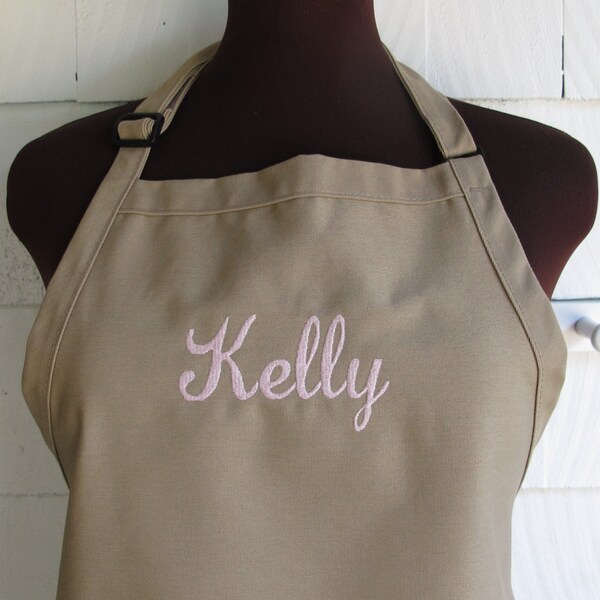 Monogrammed Aprons - Etsy