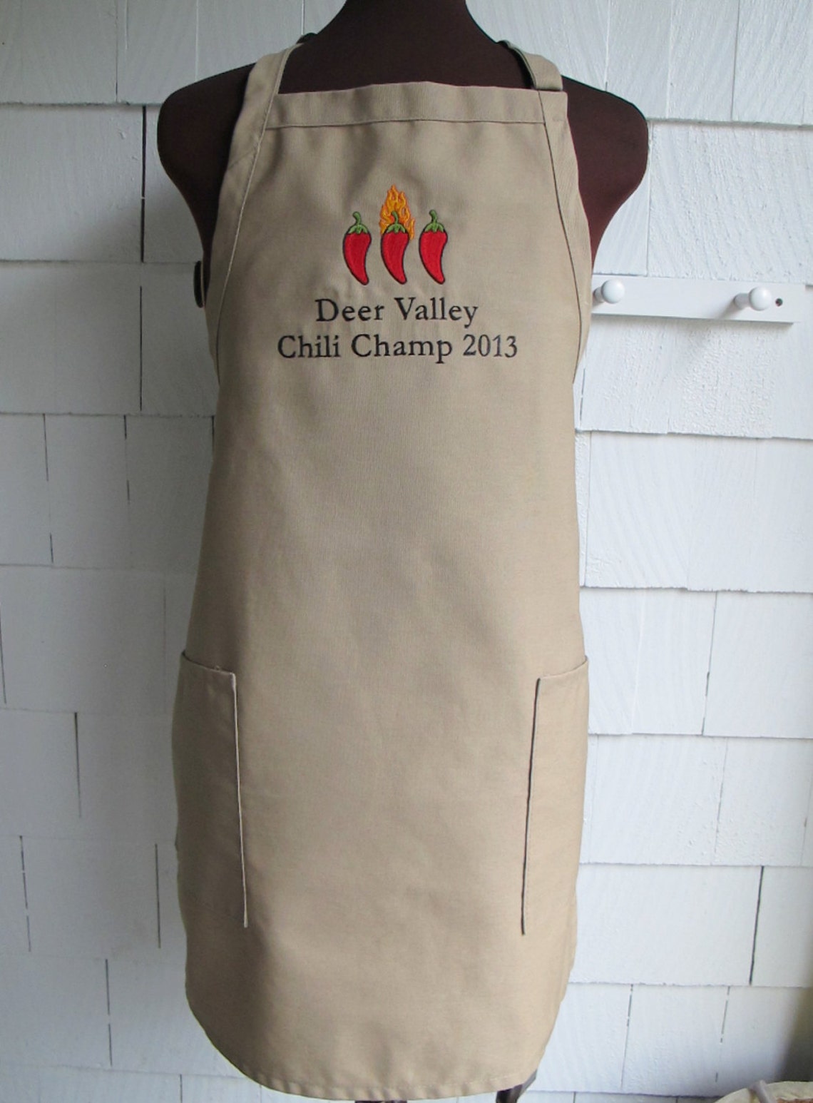 Personalized Chili Pepper Apron Custom Chili Cookoff Apron - Etsy