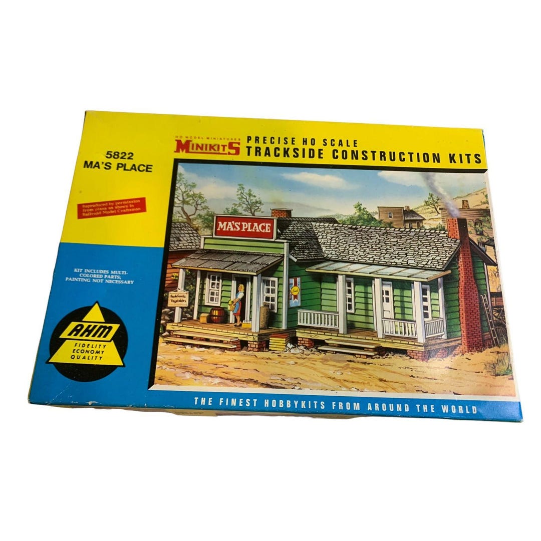 AHM Minikits 5822 Ma’s Place HO Scale Building Kit Germany NOS ...