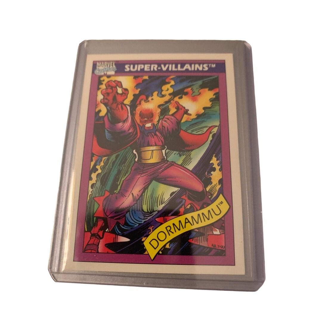 1990 Marvel Impel Super-villains Dormammu Trading Card #69 Dr Strange ...