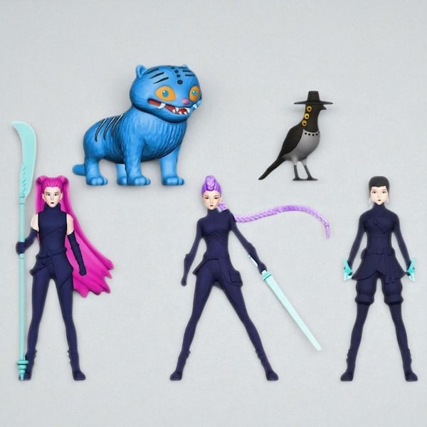 Kpop Demon Hunters Action Figures - Etsy