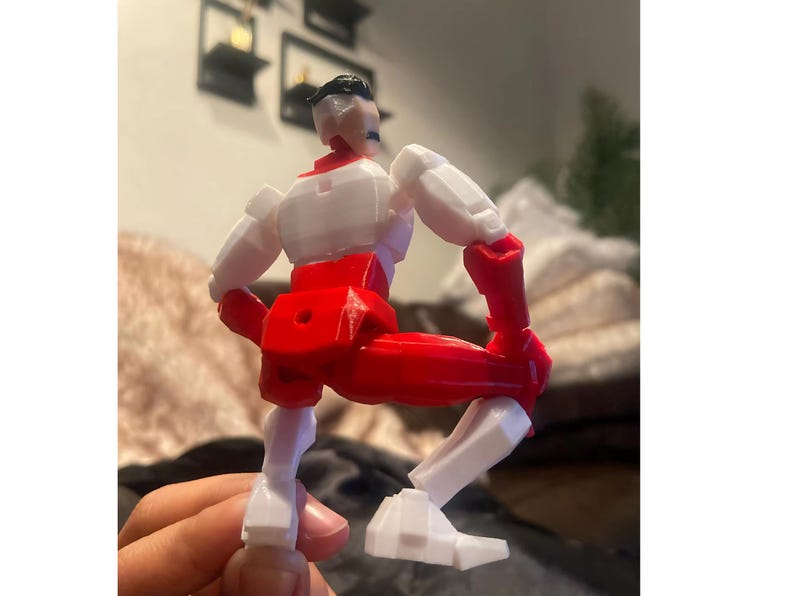 Invincible & Omni-man Inspired Action Figure – Poseable Jointed ...
