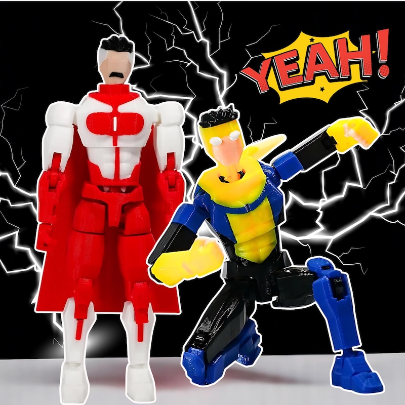 T13 Invincible Figure - Etsy
