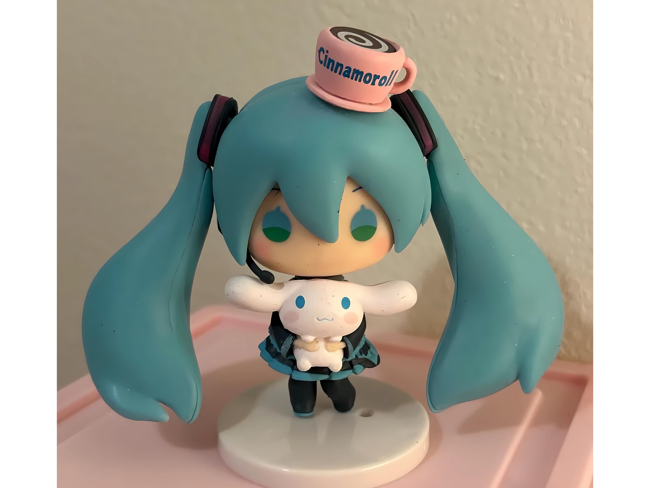 Hatsune Miku Anime Figurine, Hatsune Miku Statue, Anime Action Figure ...