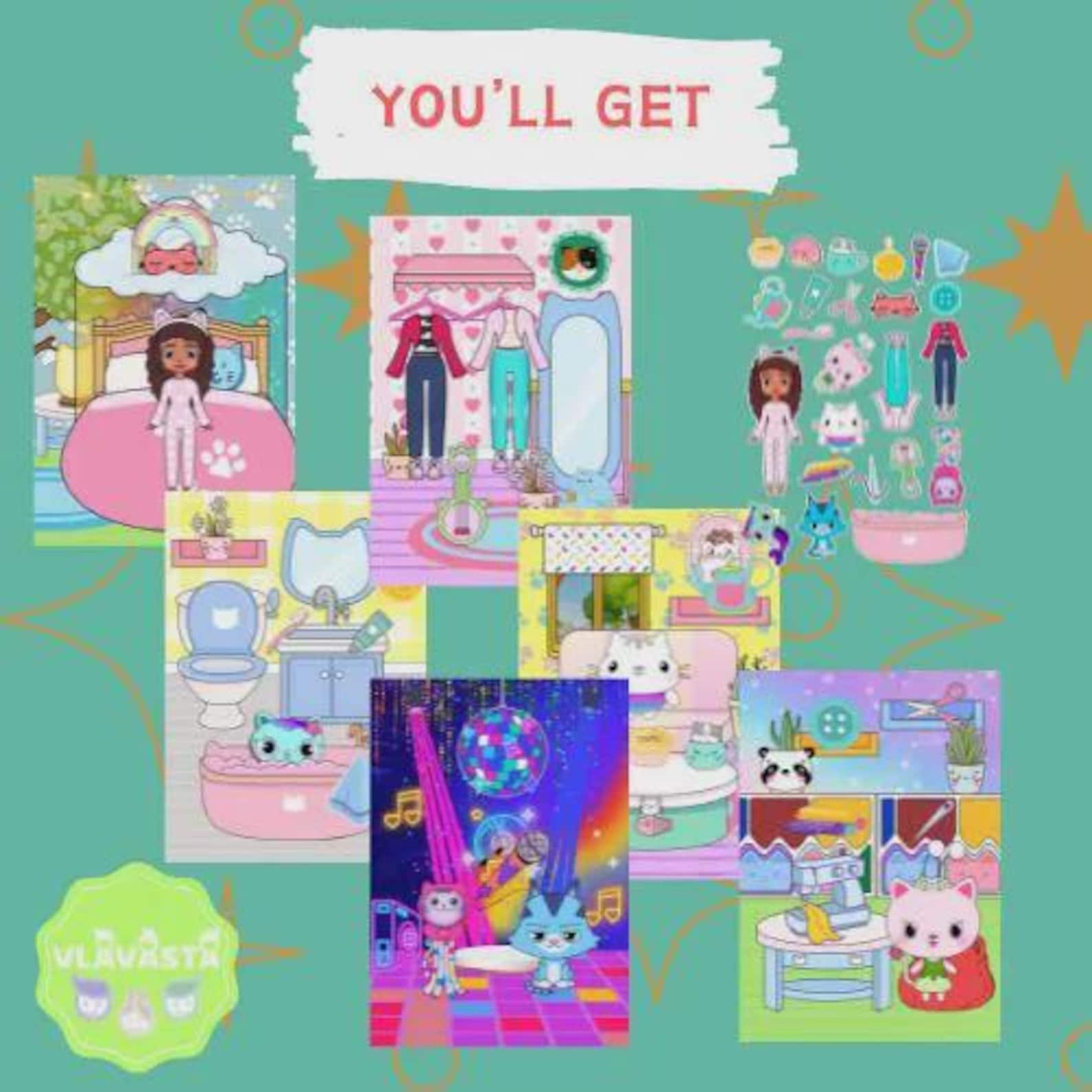 Cabi Mini/printable Doll House/ Digital Download/ Interactive Books ...