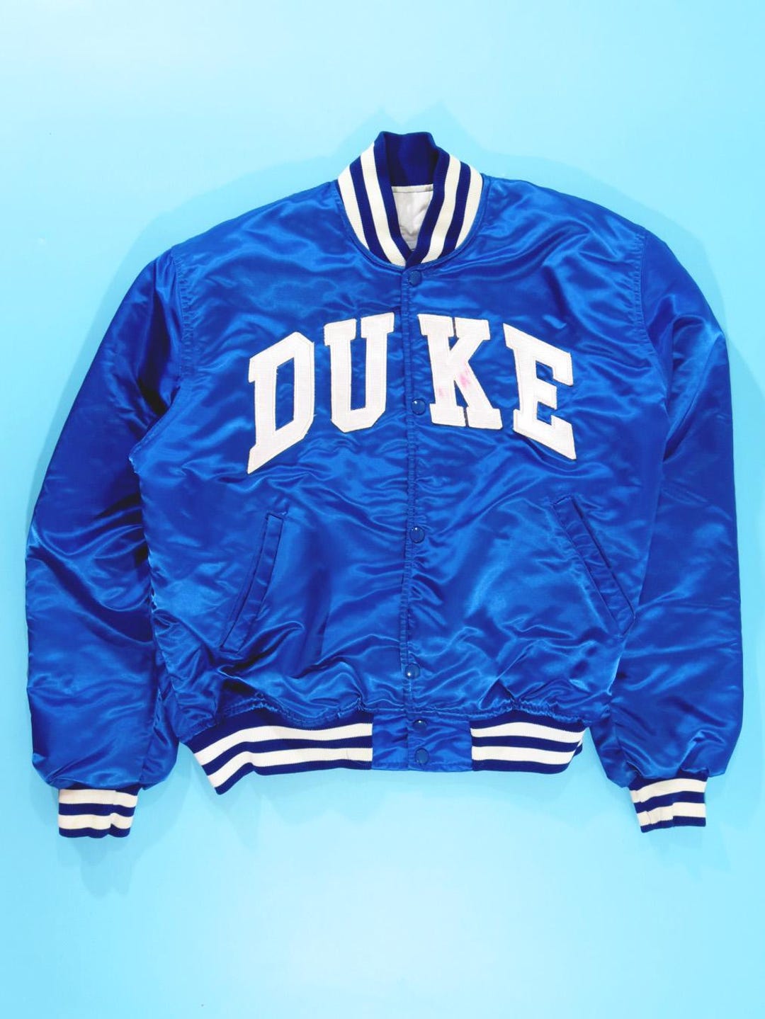 Duke Satin Varsity Jacket – Duke University Letterman Jacket for Men - Etsy