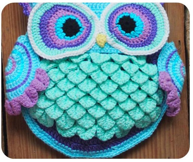 Owl Bag Crochet Pattern - Etsy
