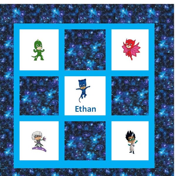 Pj Masks Font - Etsy