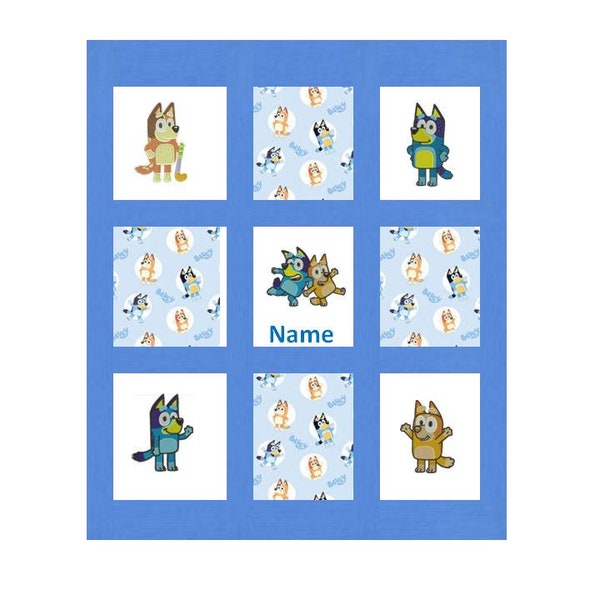 Bluey Quilt Patterns - Etsy