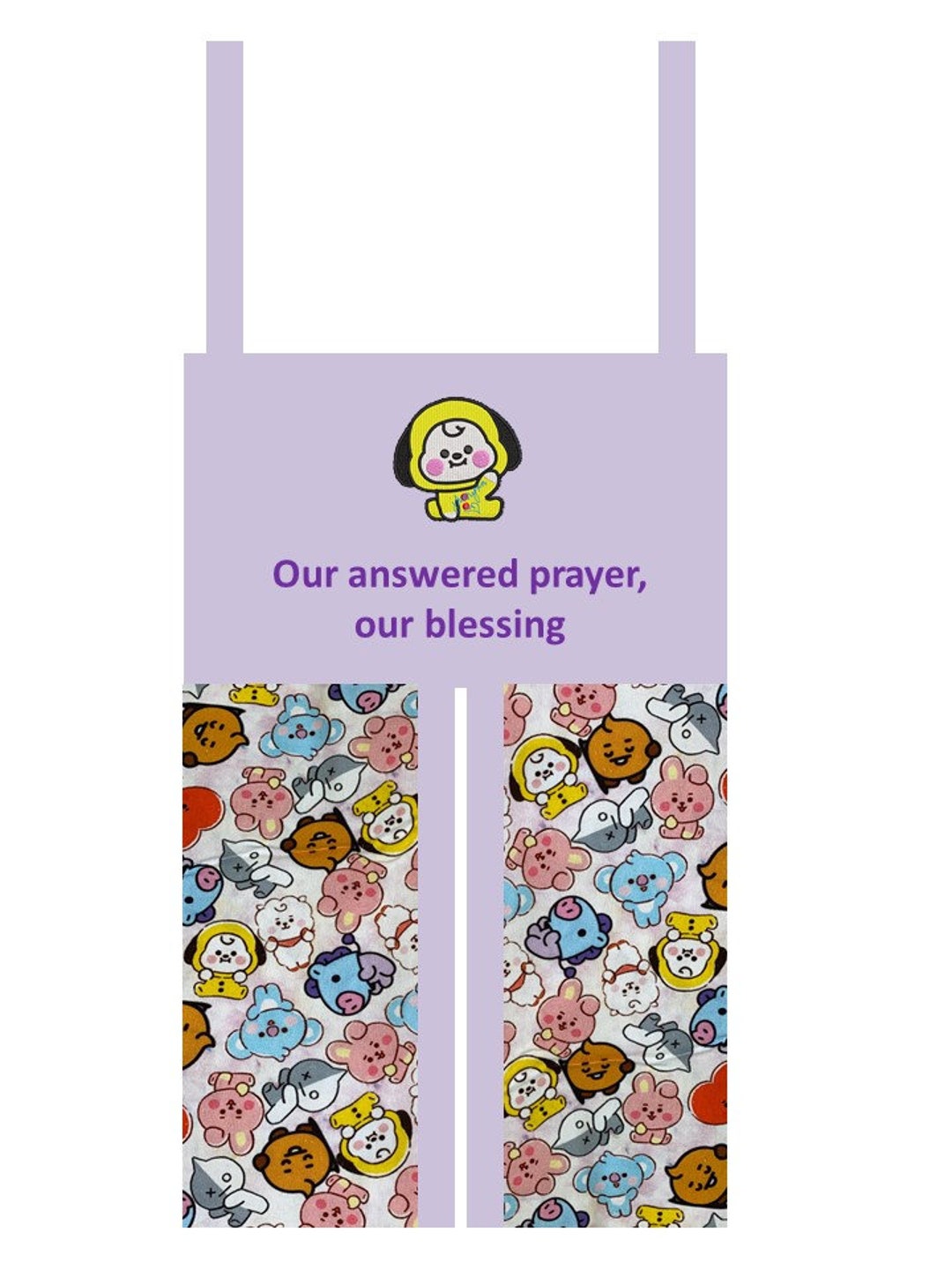 Custom Bt21 Diaper Stacker for Ciara - Etsy