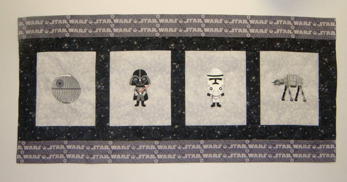 Custom Embroidered Star Wars Window Valance - Choose the Fabrics - Any ...