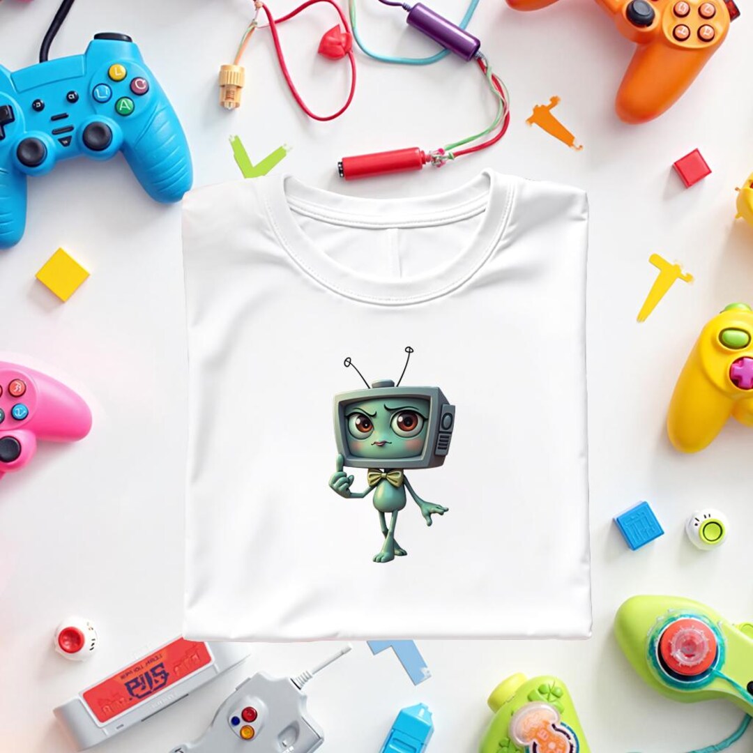 Dandy's World Vee T-shirt Gaming: Exclusive Retro Videogame Design for ...