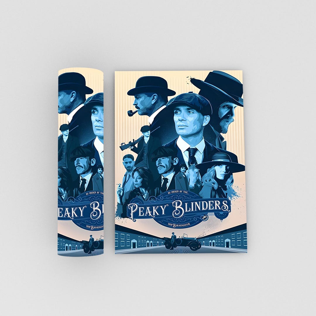 Peaky Blinders Poster, Peaky Blinders Print, Peaky Blinders Wall Art ...