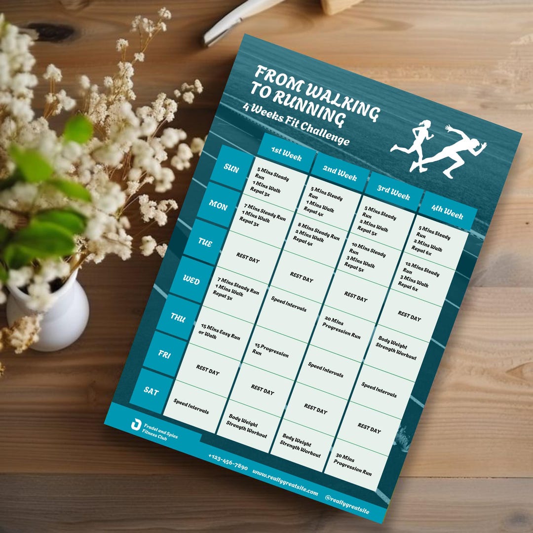 Eco-friendly Running Planner Notebook – Workout & Training Schedules - Etsy