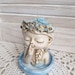 Candle in Gypsum Pots Gypsum Girl Gypsum Art Home Decor Handmade Gift ...