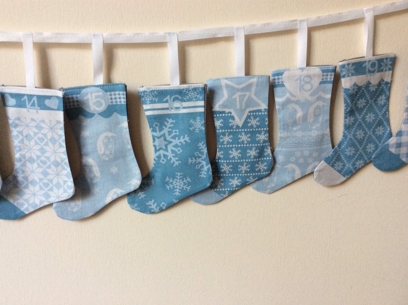 Stocking Advent Advent Calendar Christmas Stockings Advent - Etsy UK