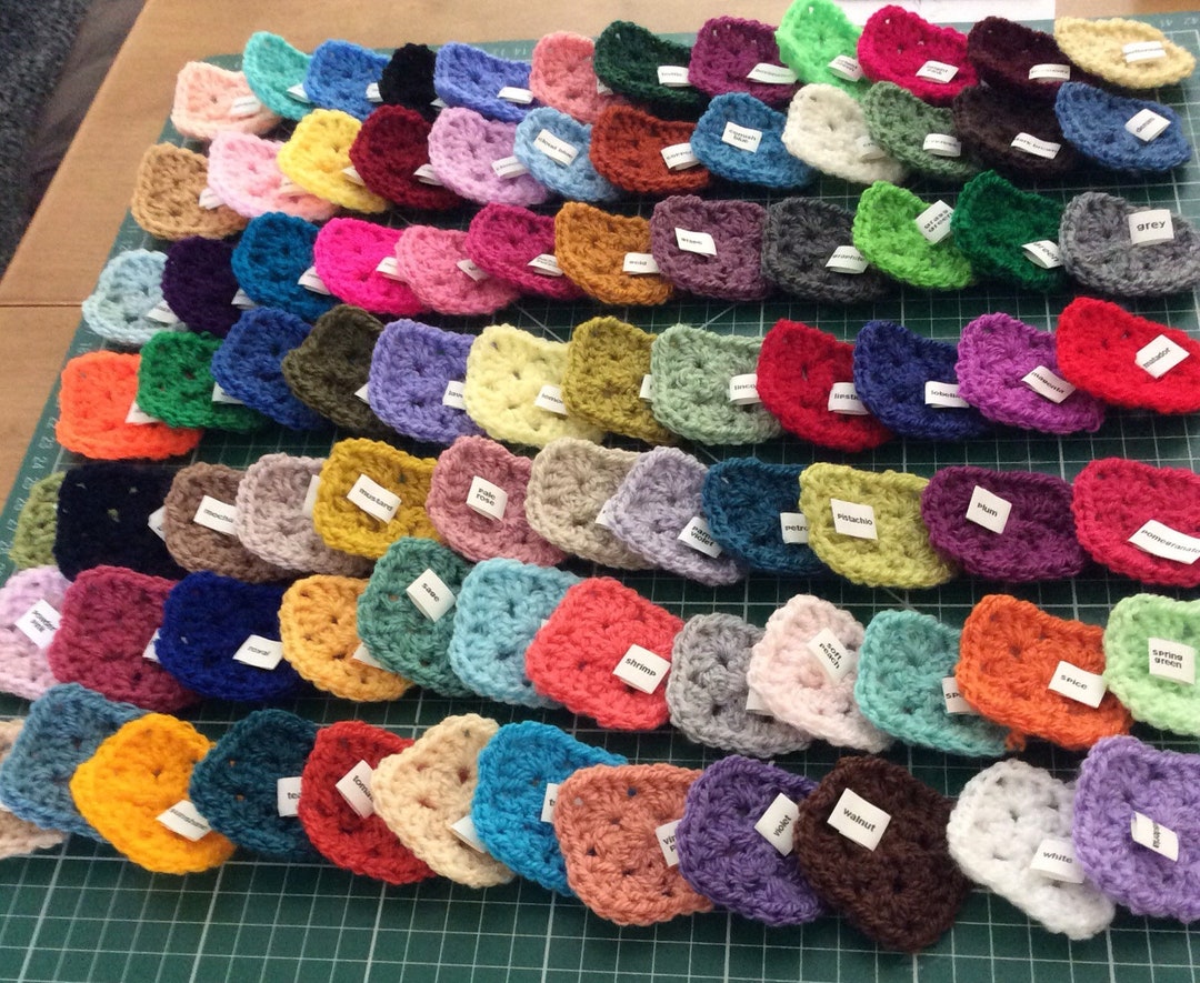 Latest 120 Shades of Granny Squares,new Colours for 2025 Stylecraft DK ...