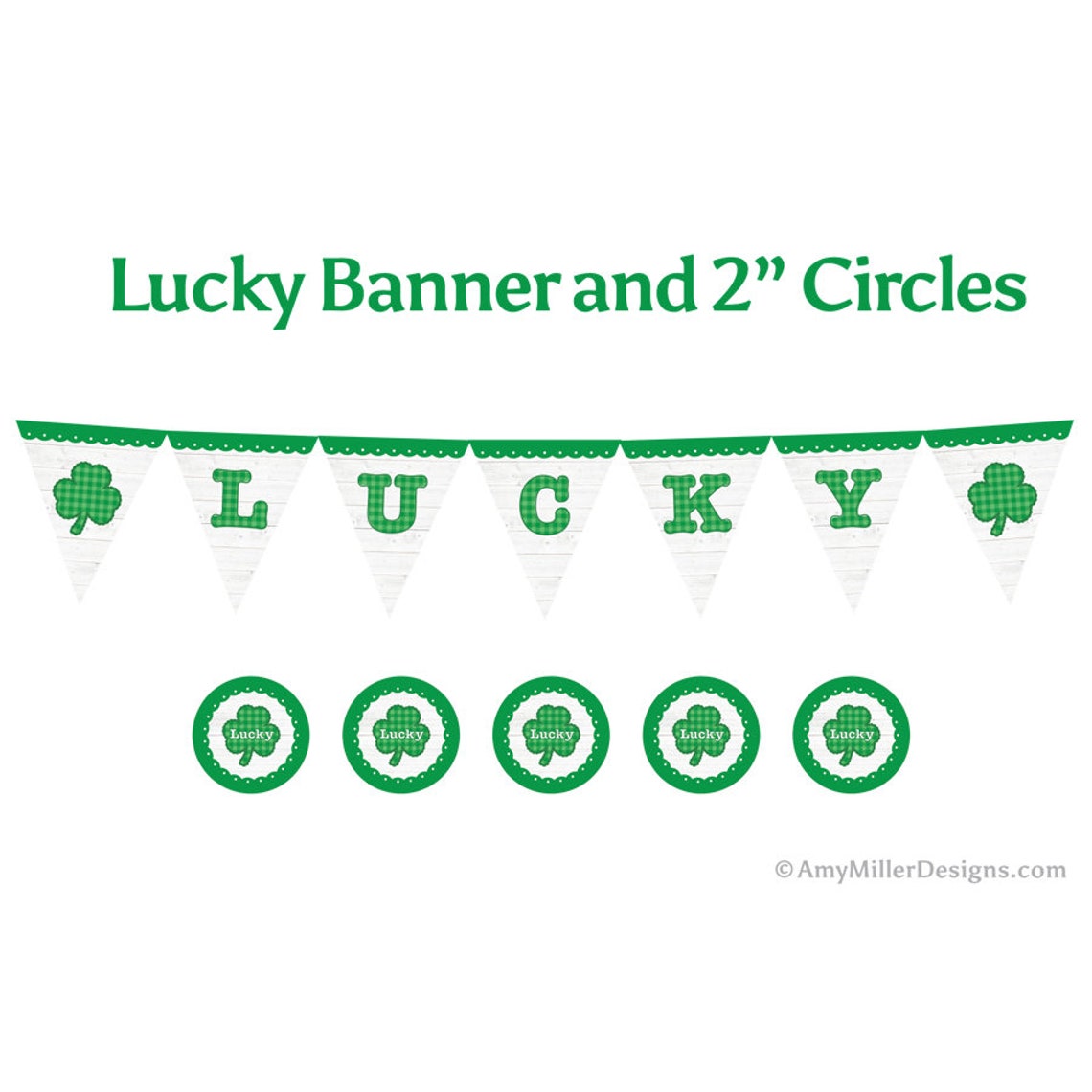 Lucky Banner St. Patrick's Day Banner St. Patrick's - Etsy