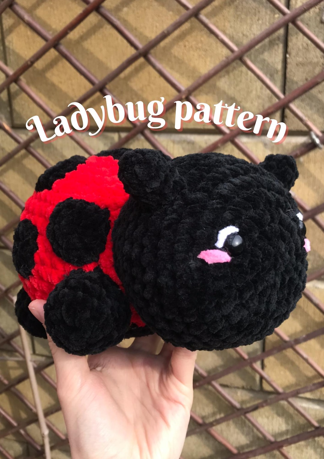 Ladybug Crochet Pattern - Etsy