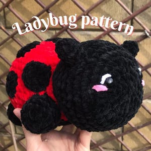 Ladybug Crochet Pattern - Etsy