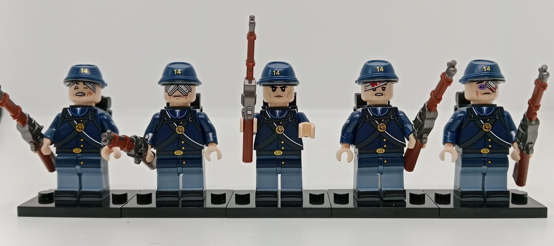 Wild West Set, Custom Fig Cowboy 5 Detailed Minifigures - Etsy