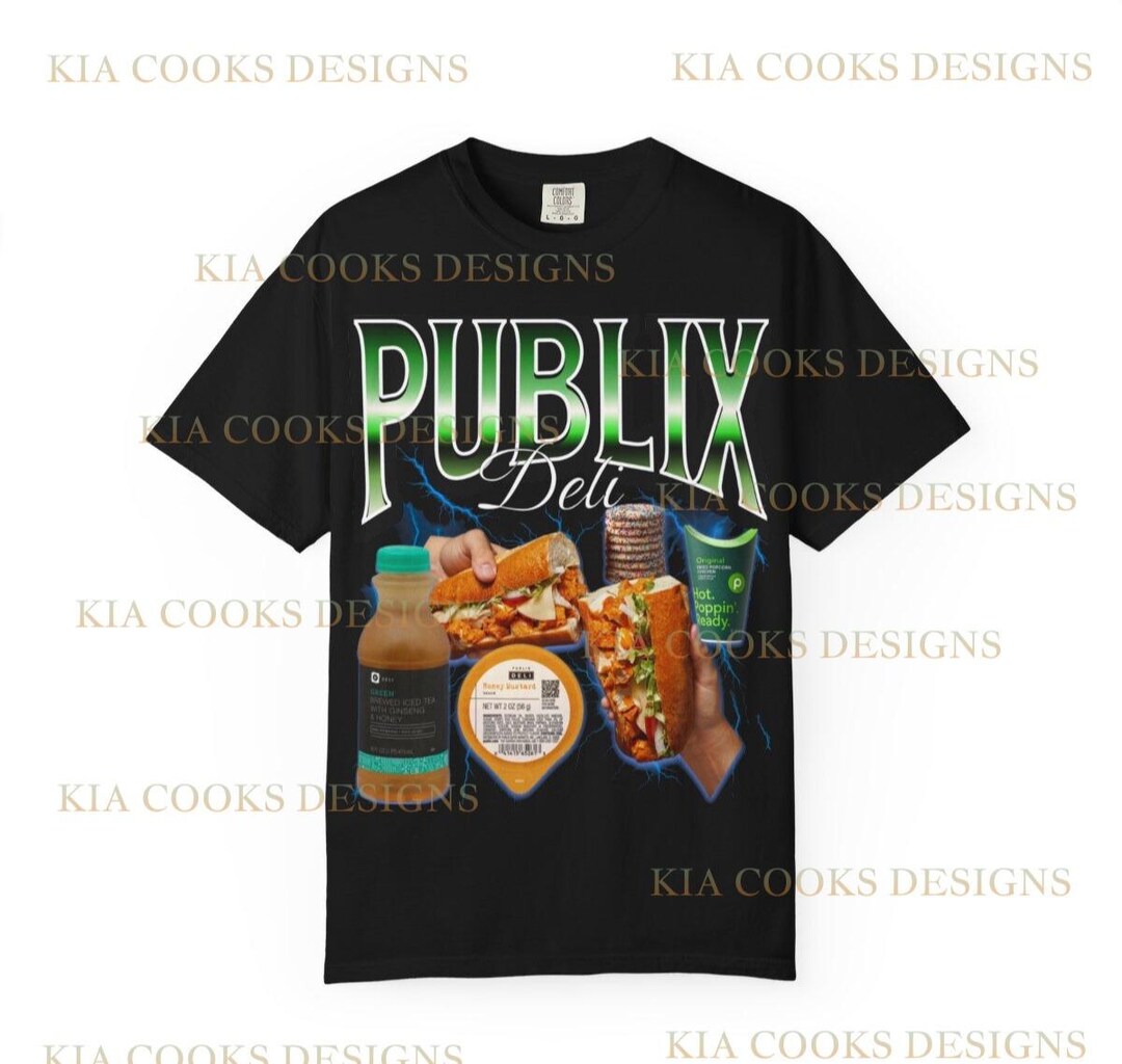 Original Vintage Bootleg Publix Deli Unisex T-shirt| Funny T Shirt ...