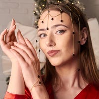 Medieval Renaissance Tudor Headpiece Renfair Headdress Escoffion ...