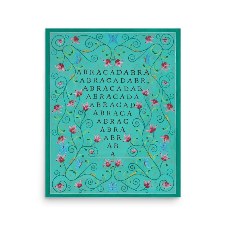 Abracadabra Poster - Etsy