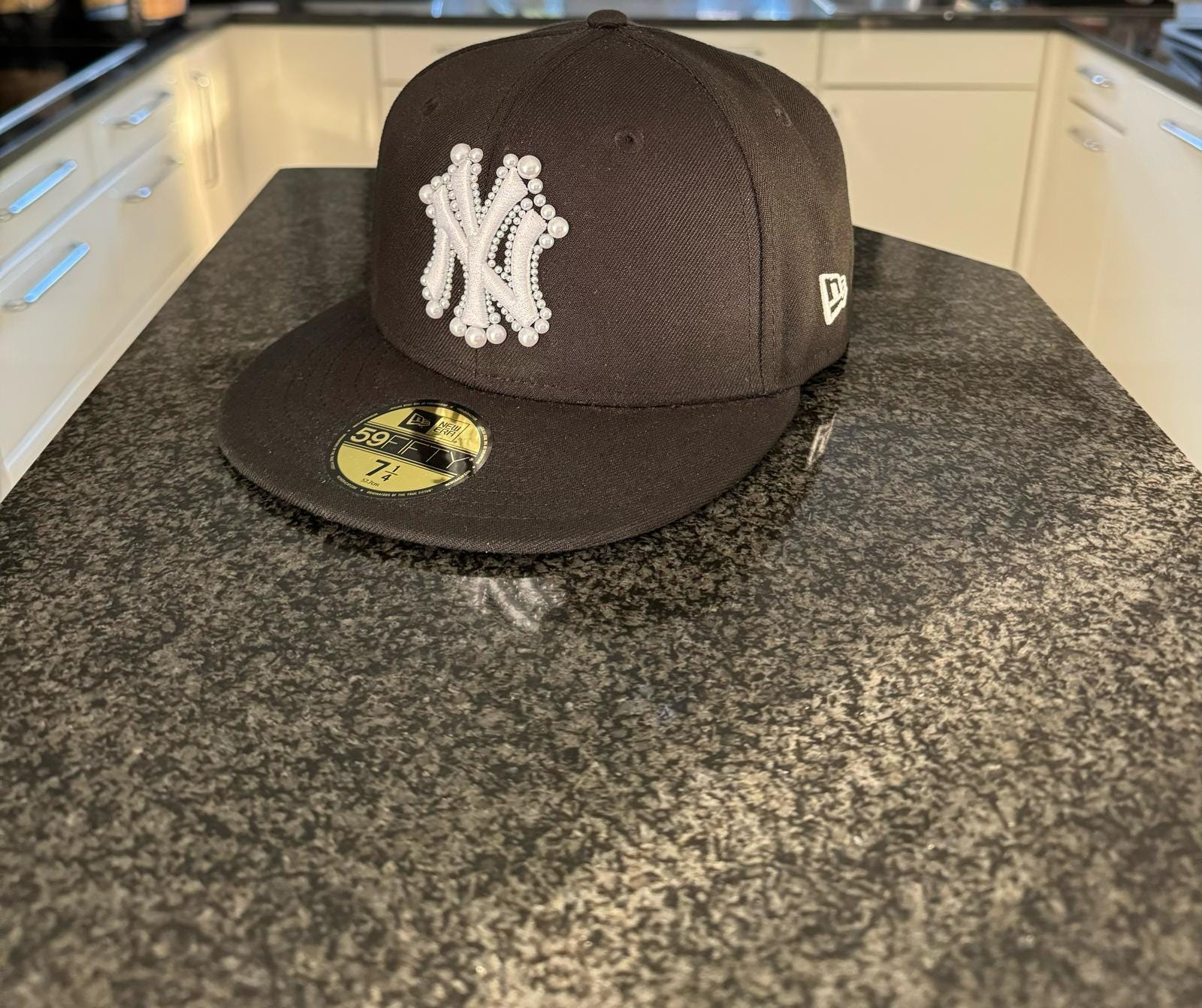 Custom Pearl New Era 59FIFTY Fitted Cap - Etsy