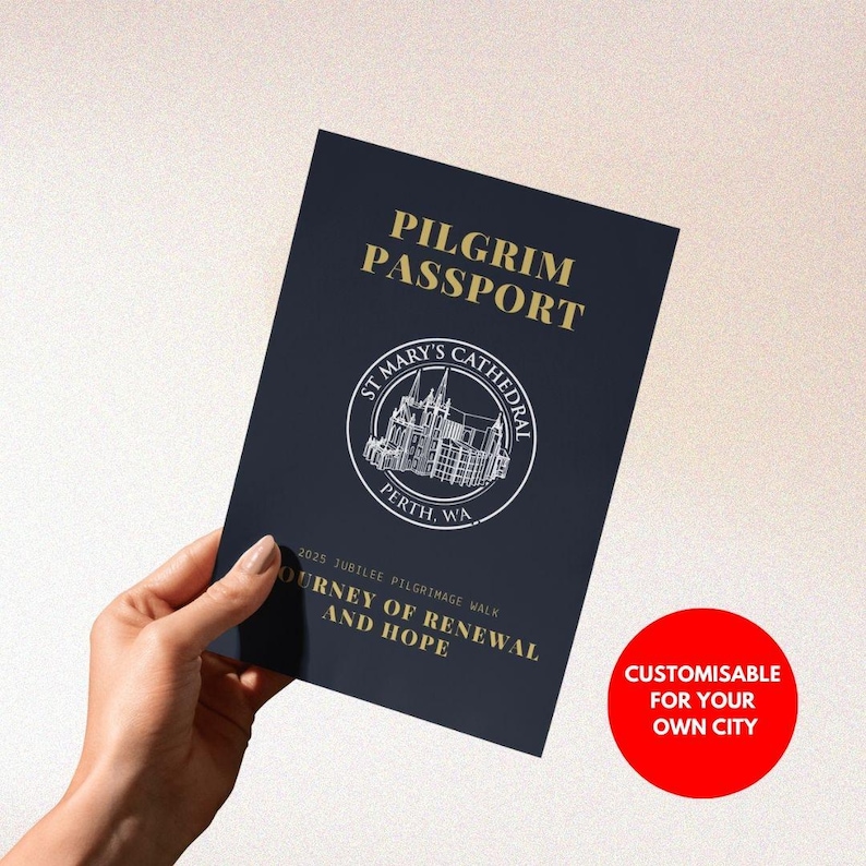 2025 Jubilee Pilgrimage Passport - Etsy