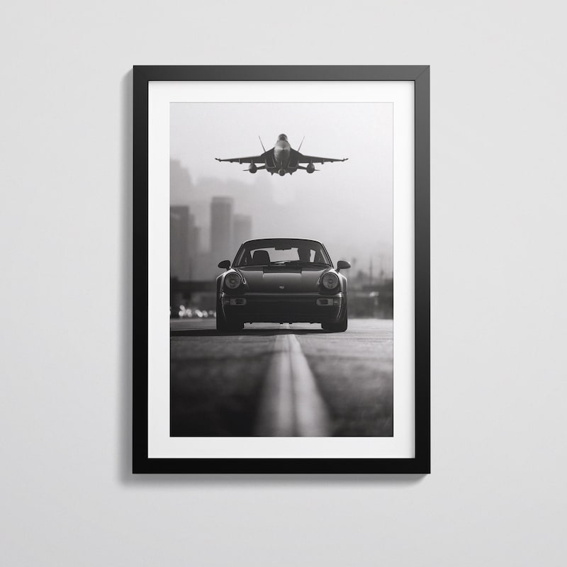 Monochrome Aviation Art - Etsy