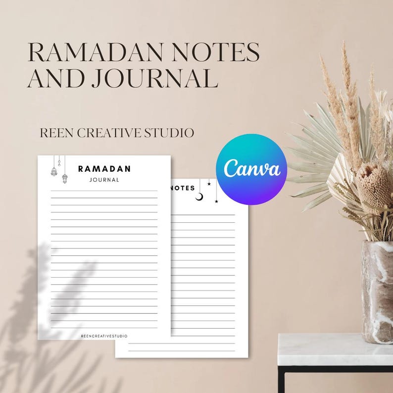 Ramadan Planner Bundle, 30-day Journal, Quran Tracker (digital PDF ...
