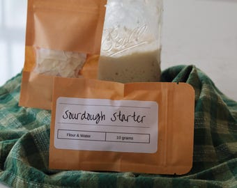Dehydrated Sourdough Starter Template - Etsy