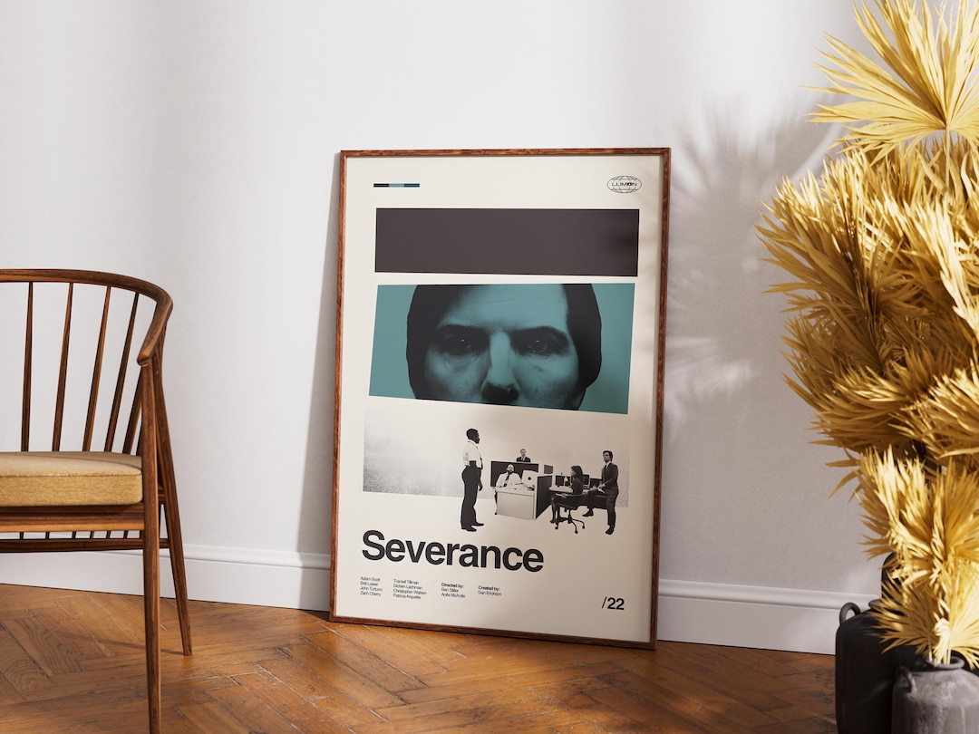 Severance Poster, Severance Tv Series Poster, Mid Century Art ...