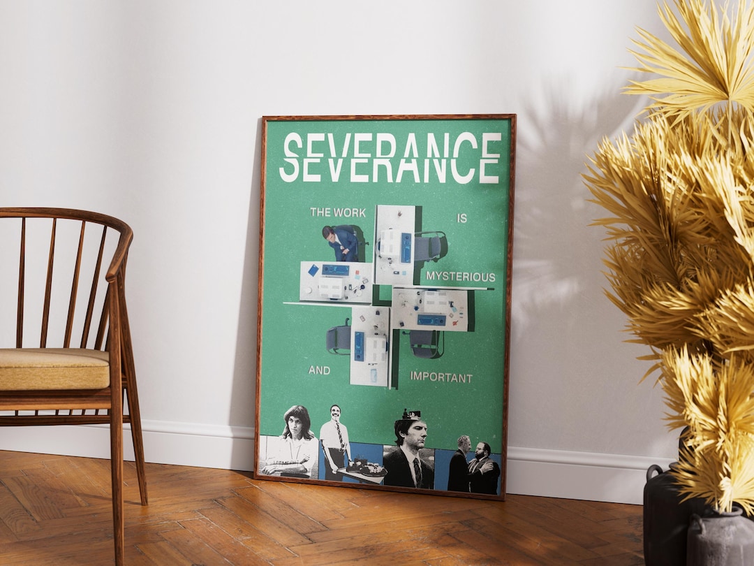 Severance Poster, Severance Tv Series Poster, Mid Century Art ...