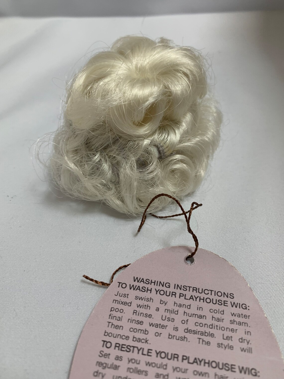 Lady Deborah Doll Wig, Size 6-7, White - Etsy